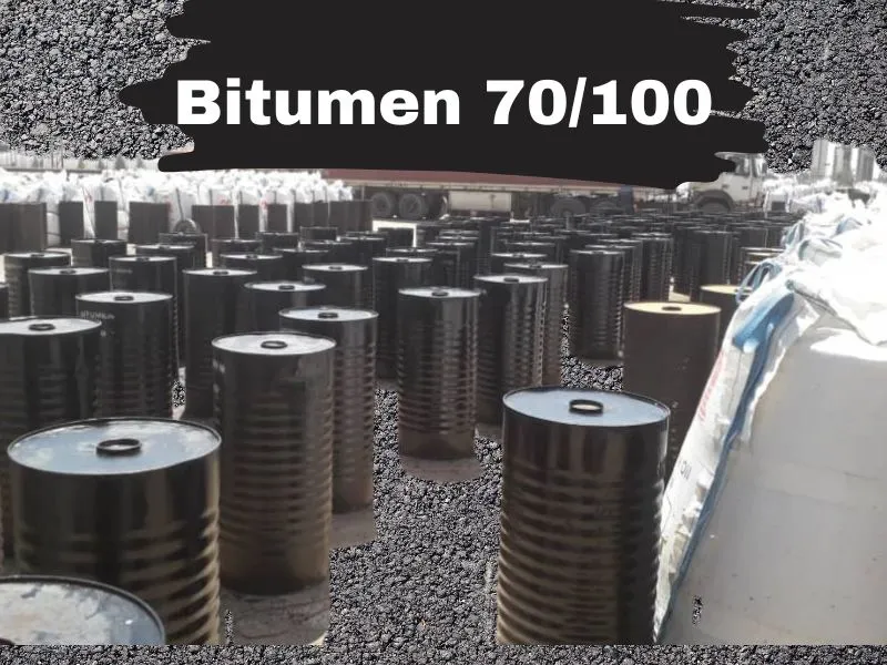 Bitumen 70/100 is binder of flexible roads in Europe