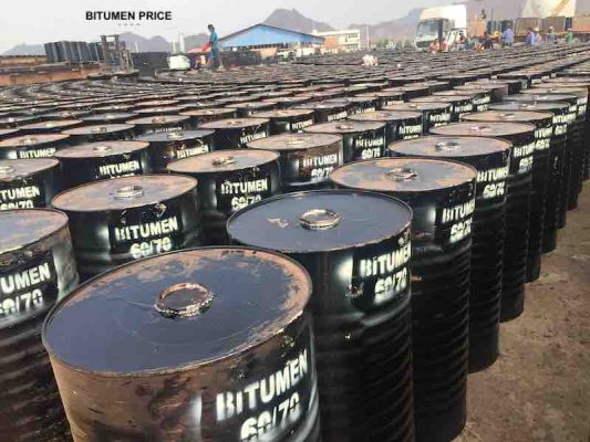International bitumen price list Today FOB rate